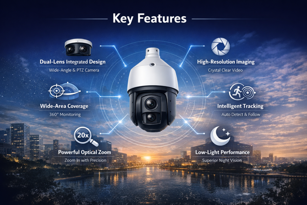 content page for TandemVu PTZ Camera - United Safety Technology ...
